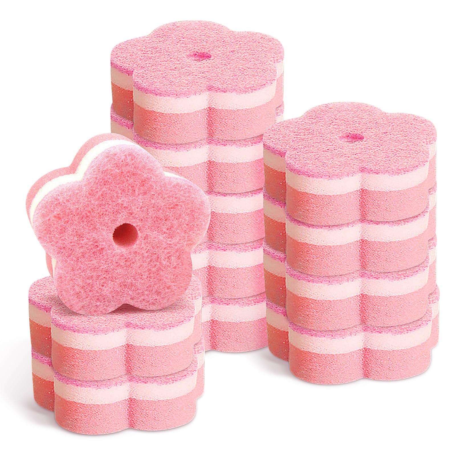 Amazon.com: Ttansu Individually Wrapped Sponges, 24 Pack Multi-Use ...