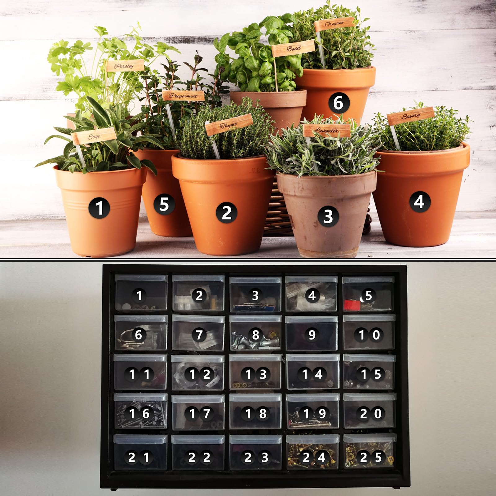 Snapklik.com : 5000 Pieces 10 Rolls Circle Number Stickers 0 To 9 ...