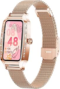 Amazon.com: Pard 1.47 Inch Retro Women Smart Watch with Sports ...