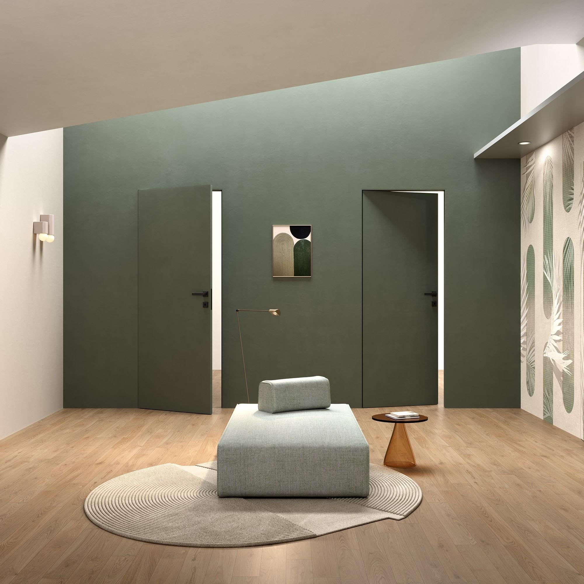 Puerta Empotrada Introducir 90+ Imagen Casas Con Vidrio Templado