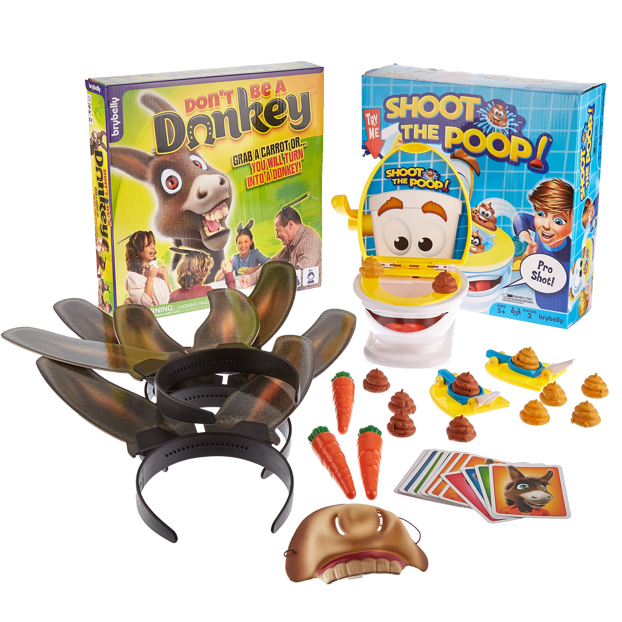 Buy Shoot The Poop & Don't Be a Donkey - Doo Doo & Donkeys Bundle ...