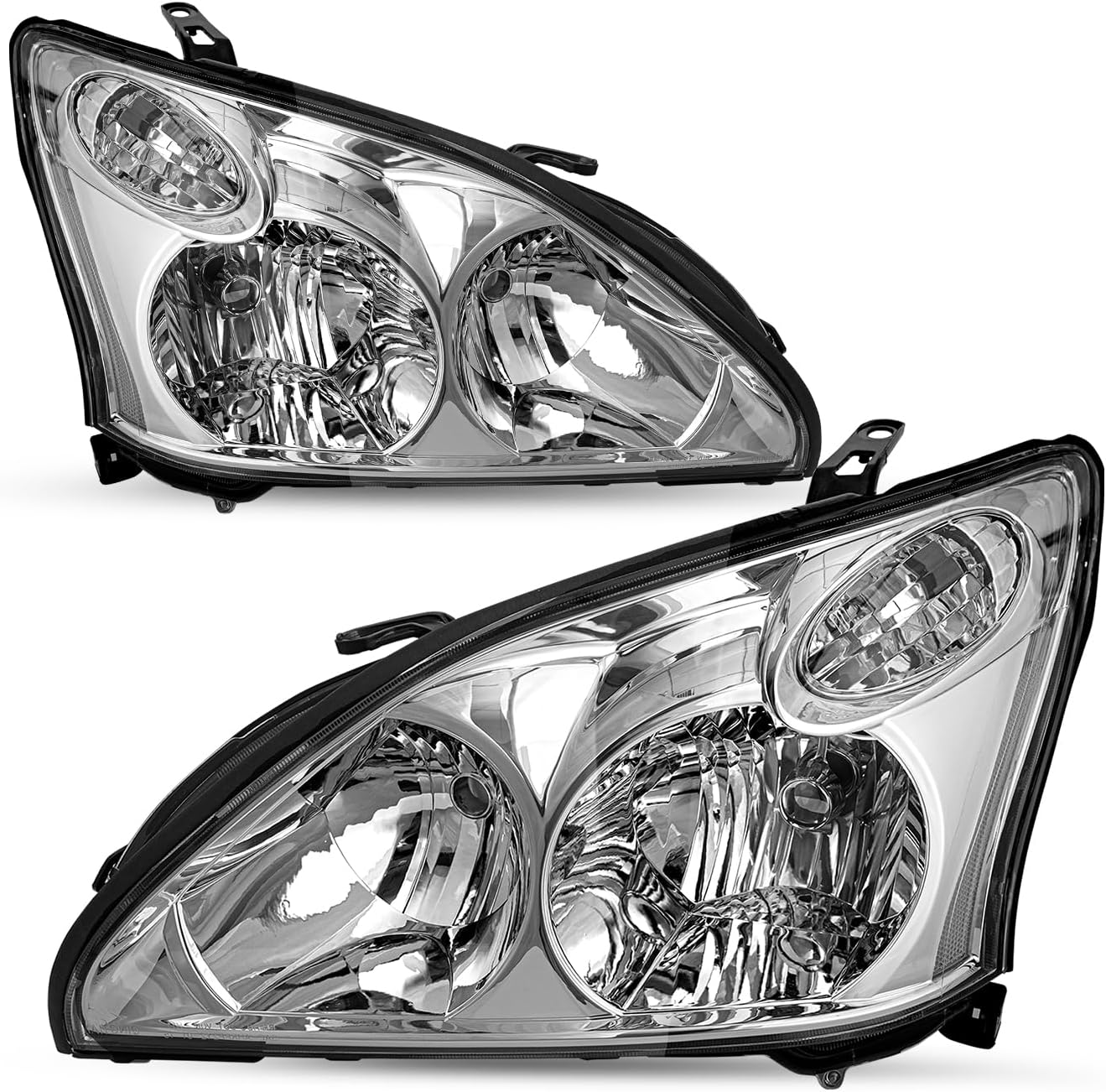 Amazon.com: SOCKIR Halogen Headlight Assembly for 2004-2009 Lexus RX330 ...