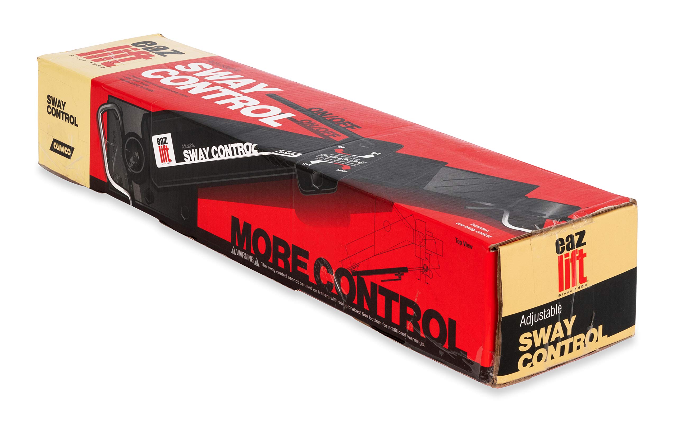 Camco Eaz-Lift Adjustable Sway Control | Features On/Off Control and ...