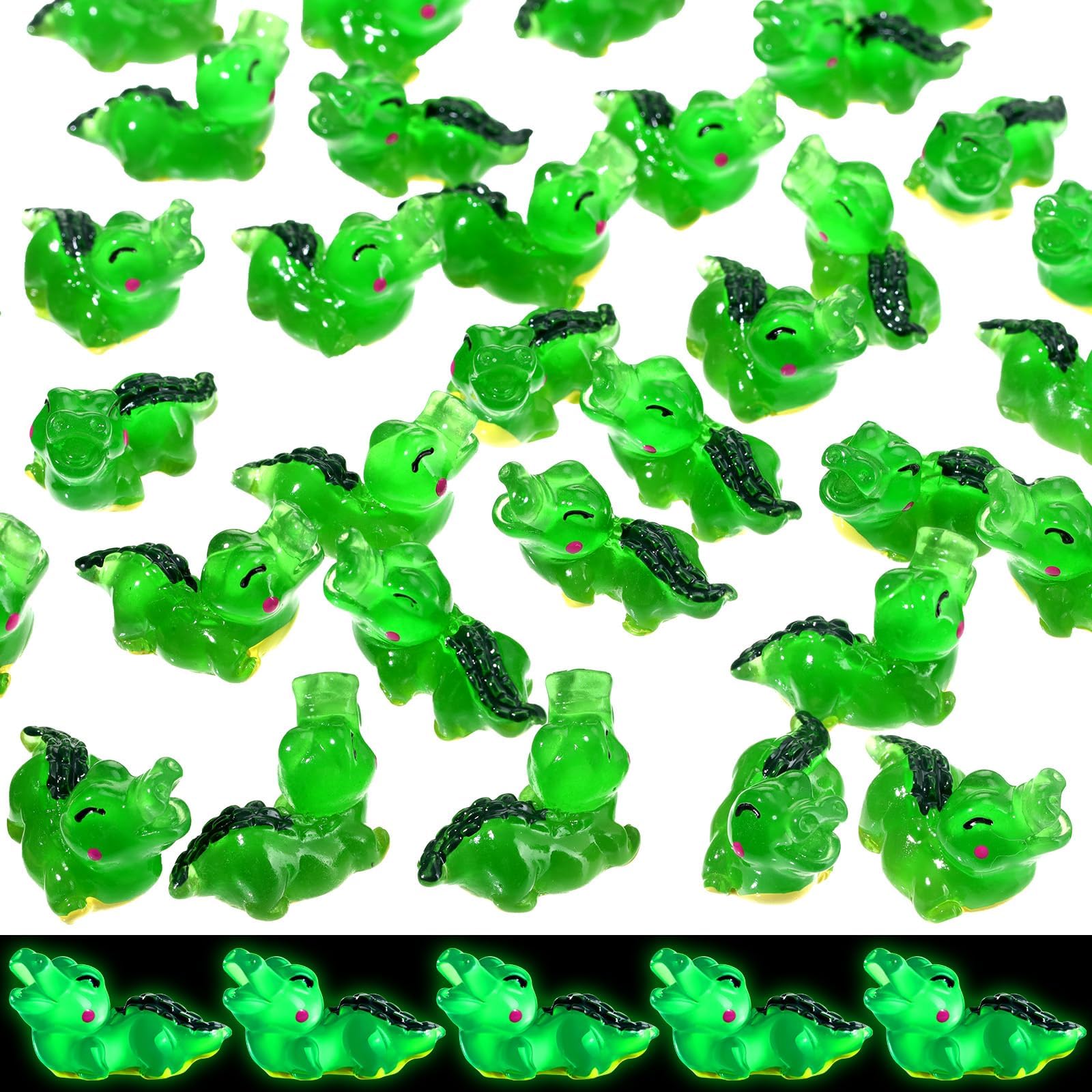 Amazon.com: Hiawbon 60 Pcs Miniature Crocodiles Figurines, Mini ...