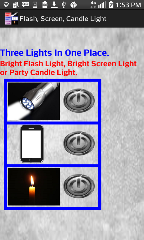 Flashlight, ScreenLight and Candle Light app with brightest LED light ...