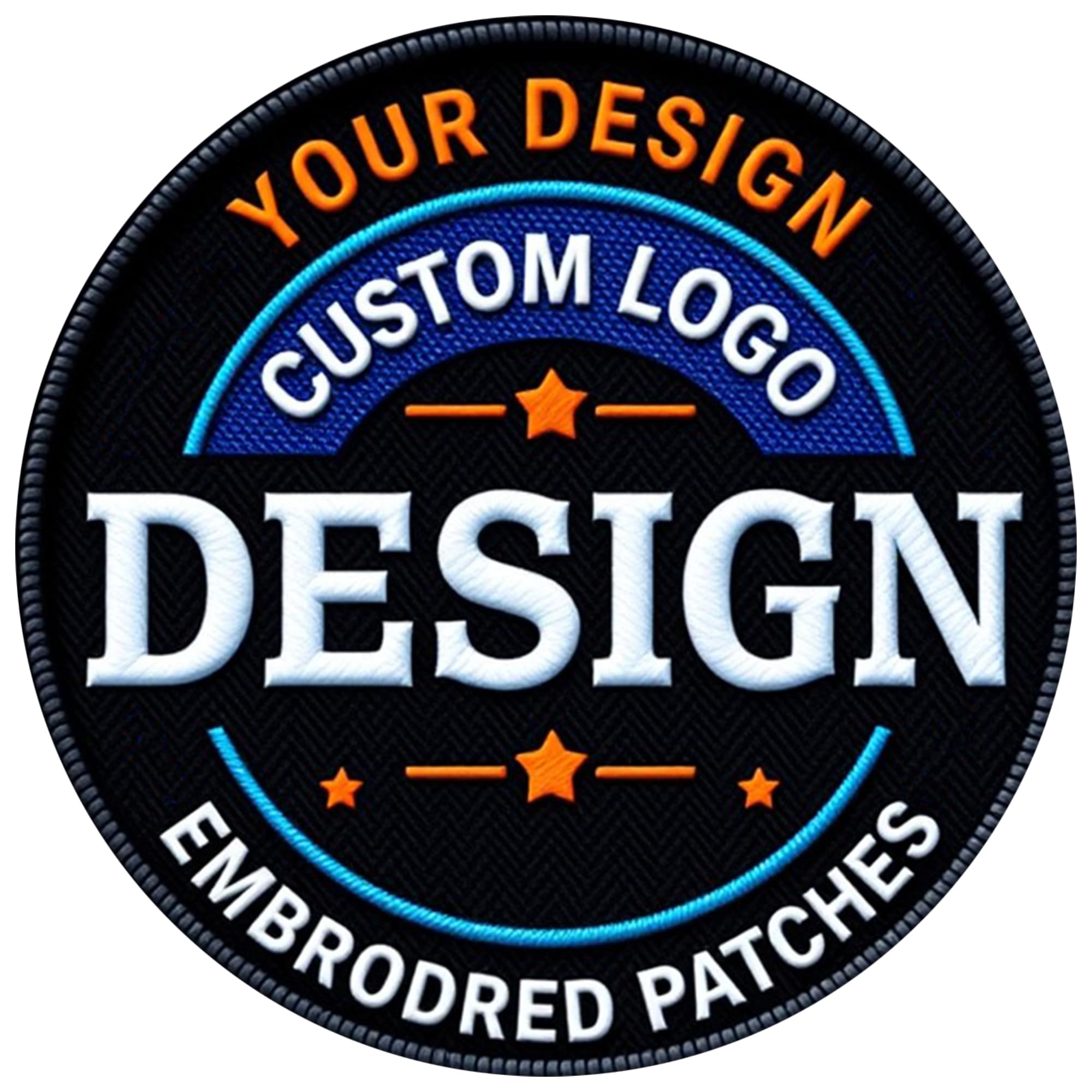 Amazon.com: Personalized Embroidered Patches, Personalized Logo Patches, Customized Patch for ...