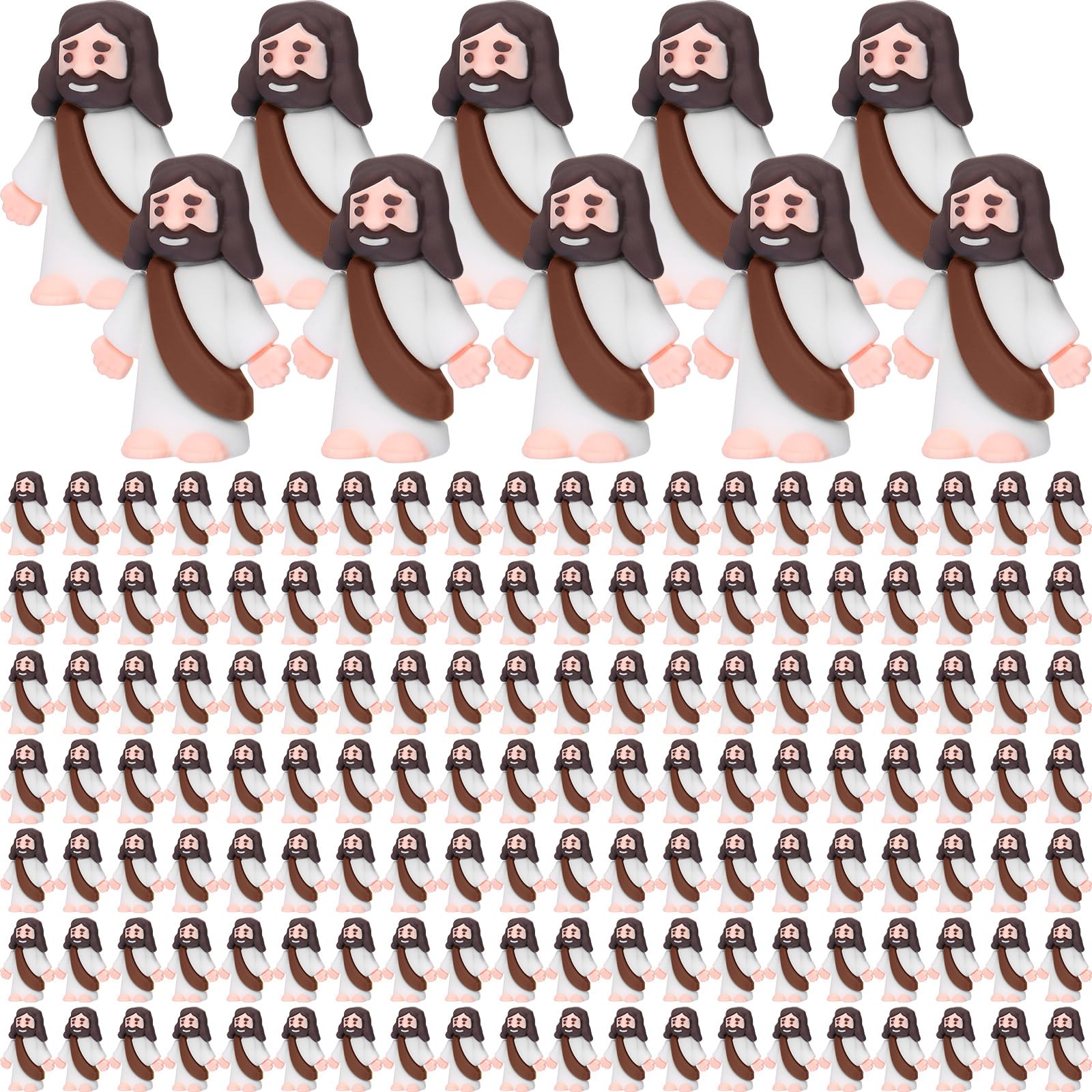 Snapklik.com : Barydat 300 Pack Mini Jesus Figures Bulk Little Jesus ...