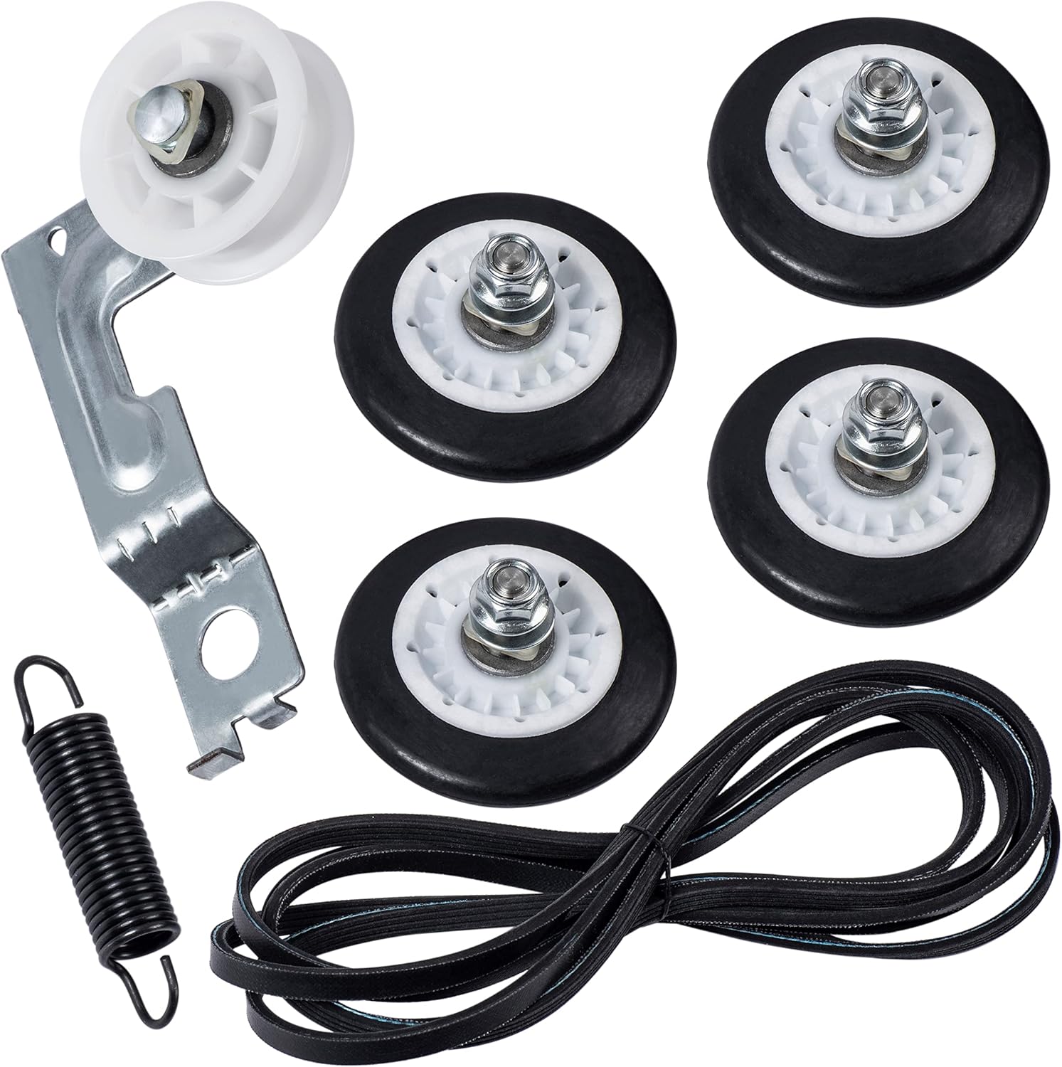 [UPGRADED] Ultra Durable 4581EL2002C Dryer Drum Roller 4561EL3002A ...