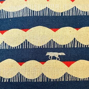 Amazon.co.jp: エチノ きつね 生地 echino キツネ 布 手芸 ハンドメイド はぎれ : おもちゃ