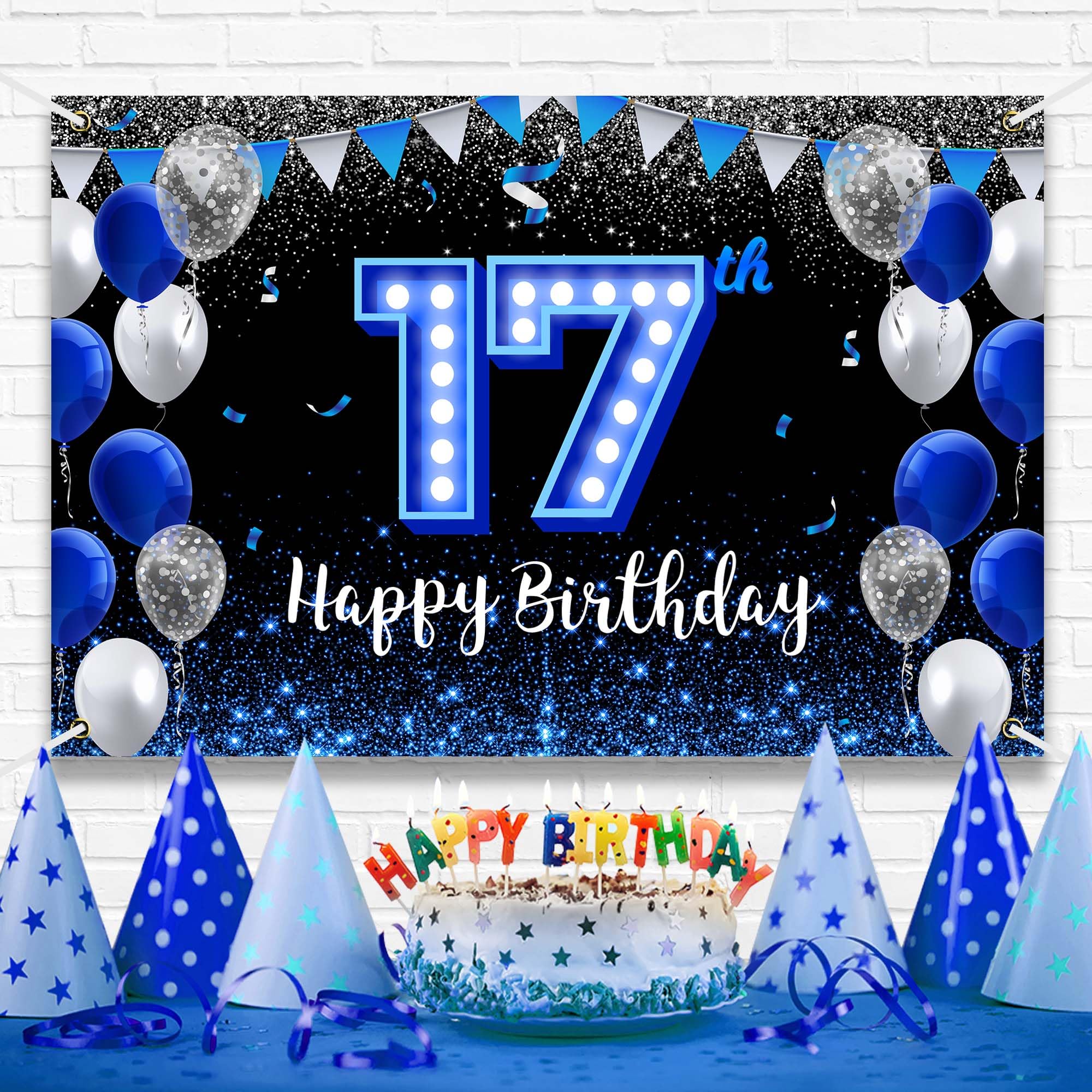 17th Birthday Banner