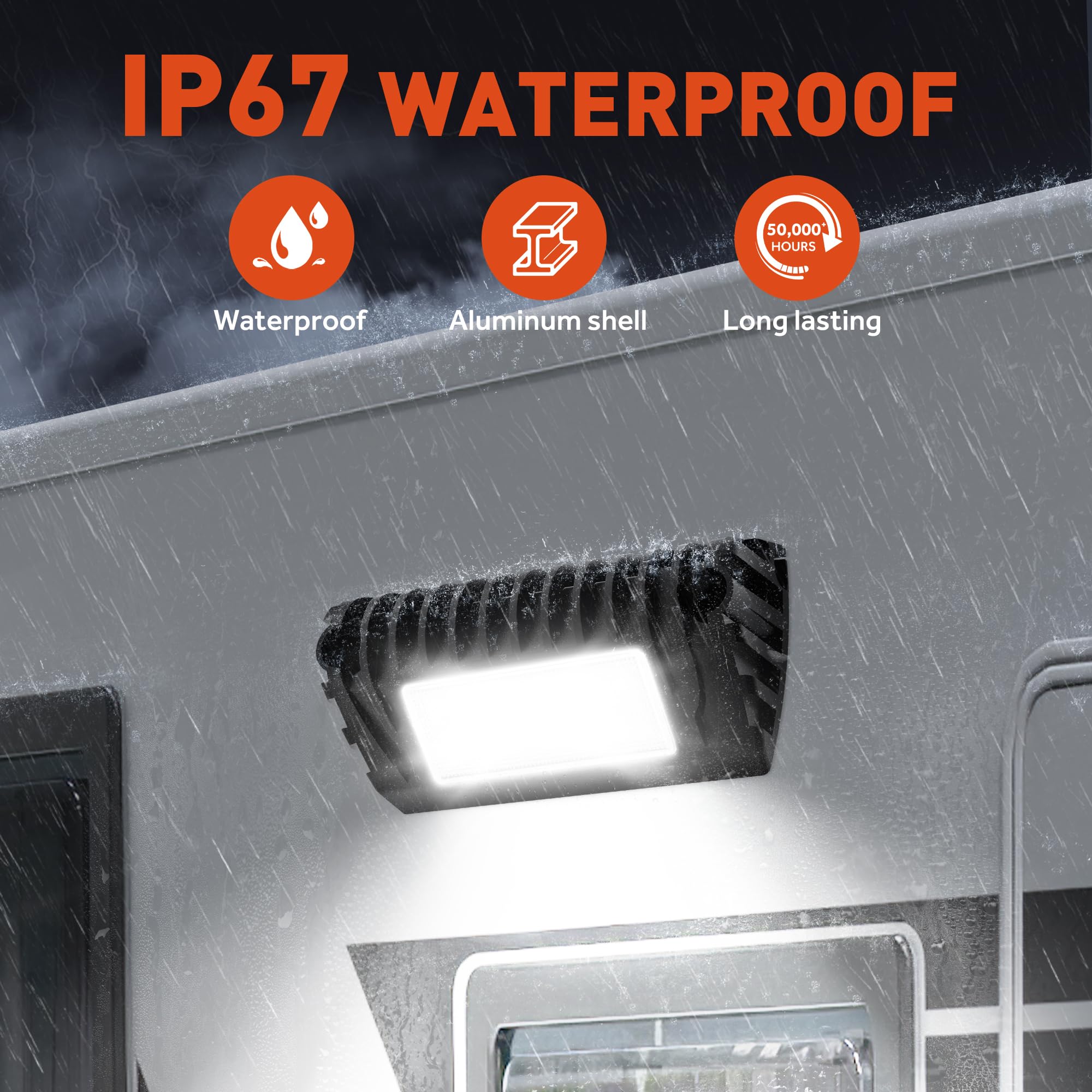 Exterior Trailer Lights LED RV Porch Light High Lumen, Universal