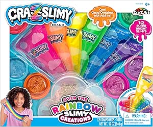 Amazon.com: CRA-Z-Slimy Over The Rainbow Slimy Creations Kit - Rainbow ...