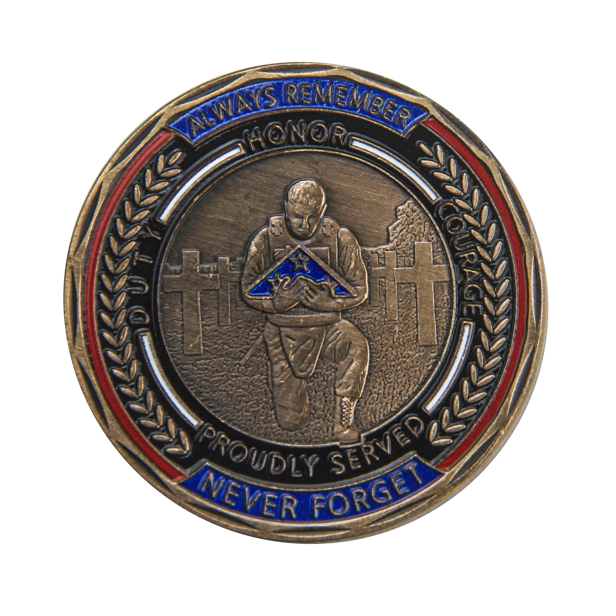 Snapklik.com : United States Veteran Prayer Commemorative Coin Military ...