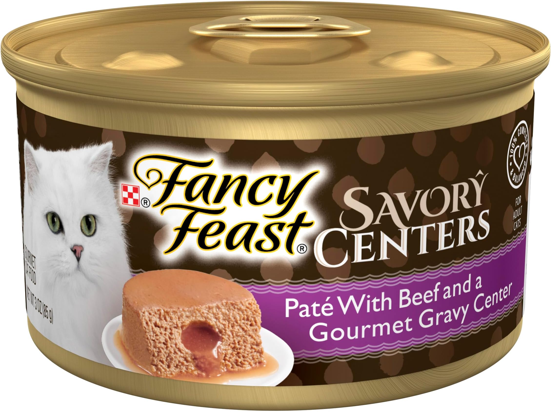 Amazon.com : Purina Fancy Feast Pate Wet Cat Food, Creamy Delights ...
