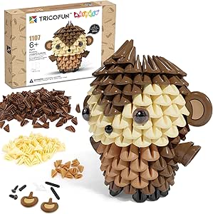 Amazon.com: Tricofun Animals 3D Soft Building Blocks - Cute Animal Kit ...