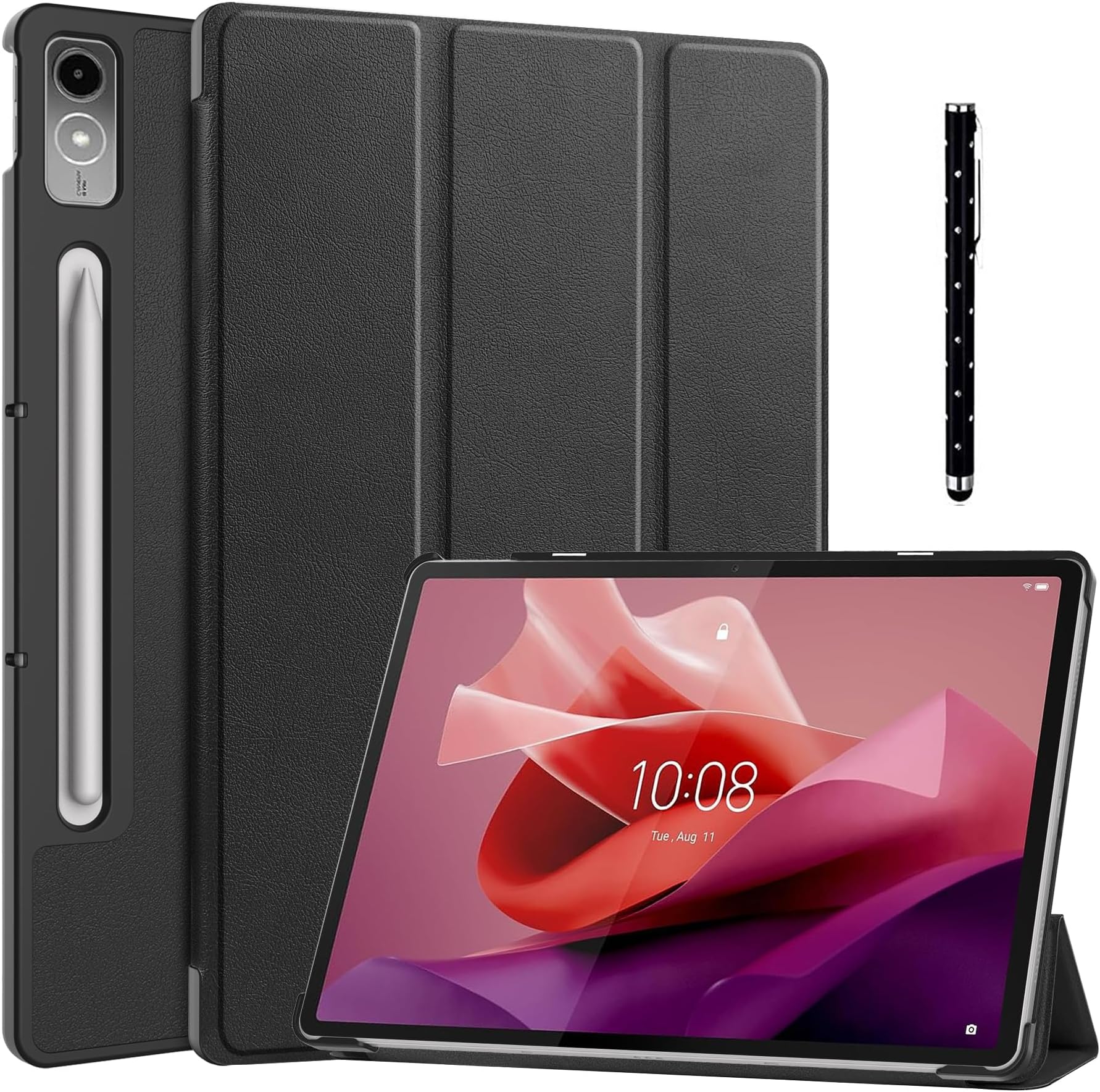 DoohowCase Hülle mit Tastatur für Lenovo Tab P12 12.7 Zoll 2023 ...