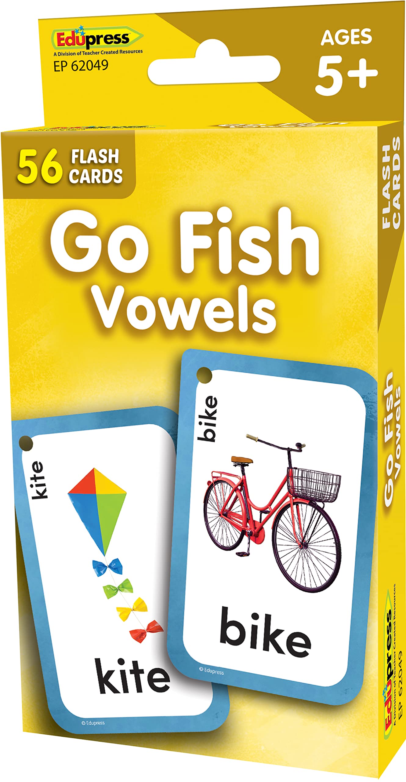 Snapklik.com : Teacher Created Resources Go Fish Vowels Flash Cards