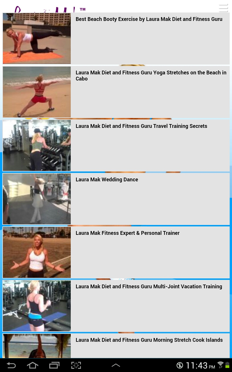 Laura Mak Fitness:Amazon.de:Appstore for Android
