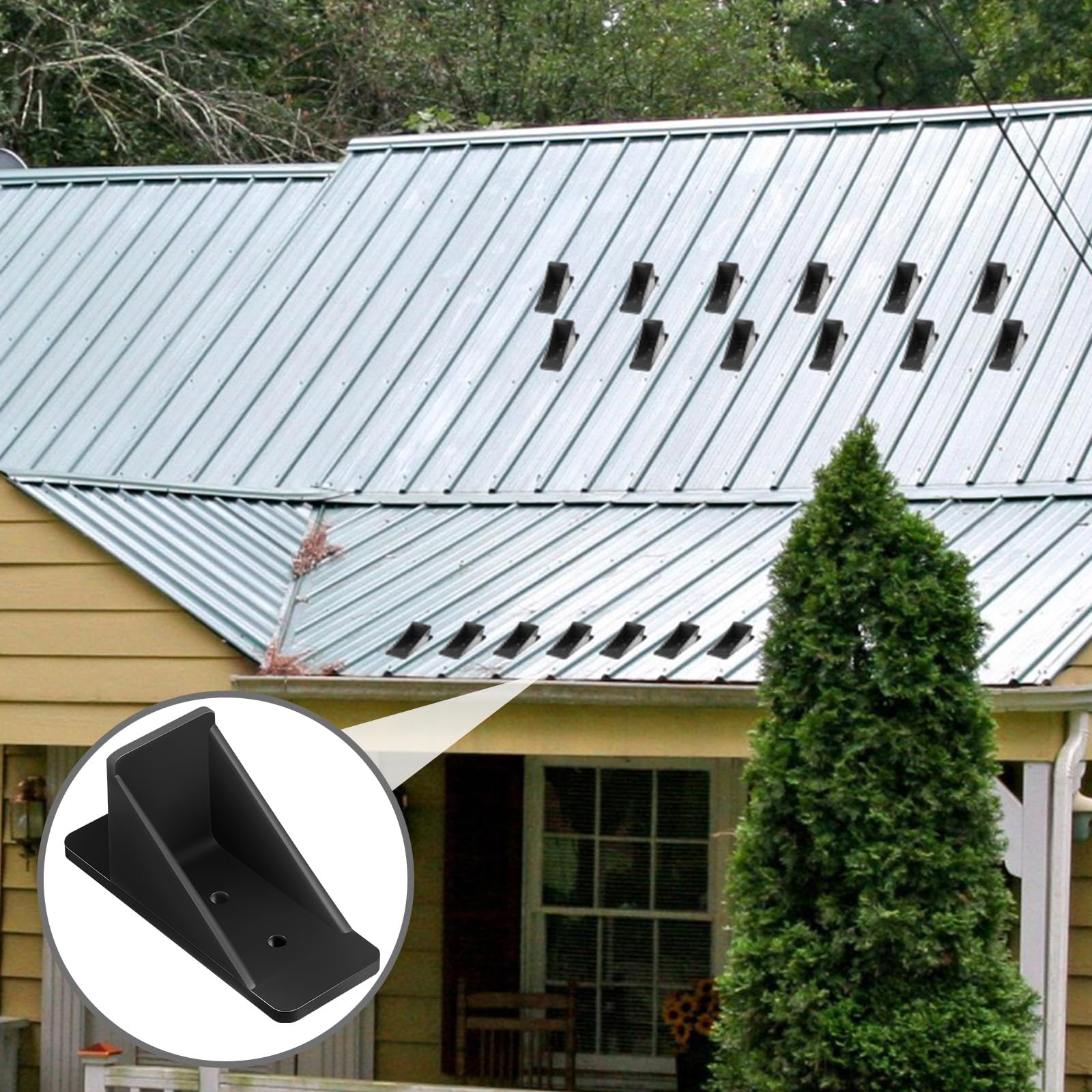 Snow Shield Metal Roofs Metal Roof Snow Guards Installation Monarchy