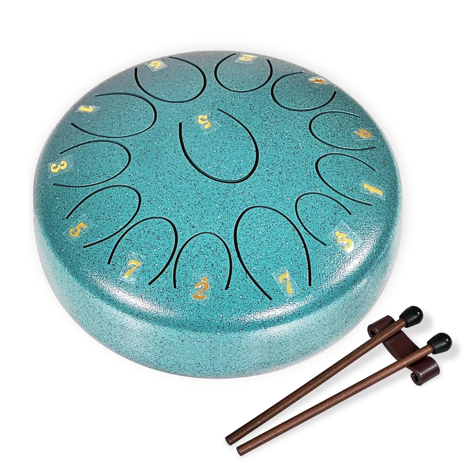 Steel Tongue Drum Zen Yoga Gift for Peace & Meditation -Easy Play ...