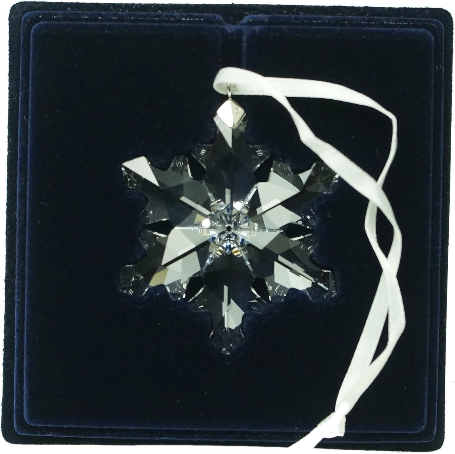Amazon.com: Swarovski Crystal 2012 Little Snowflake Ornament : Home ...