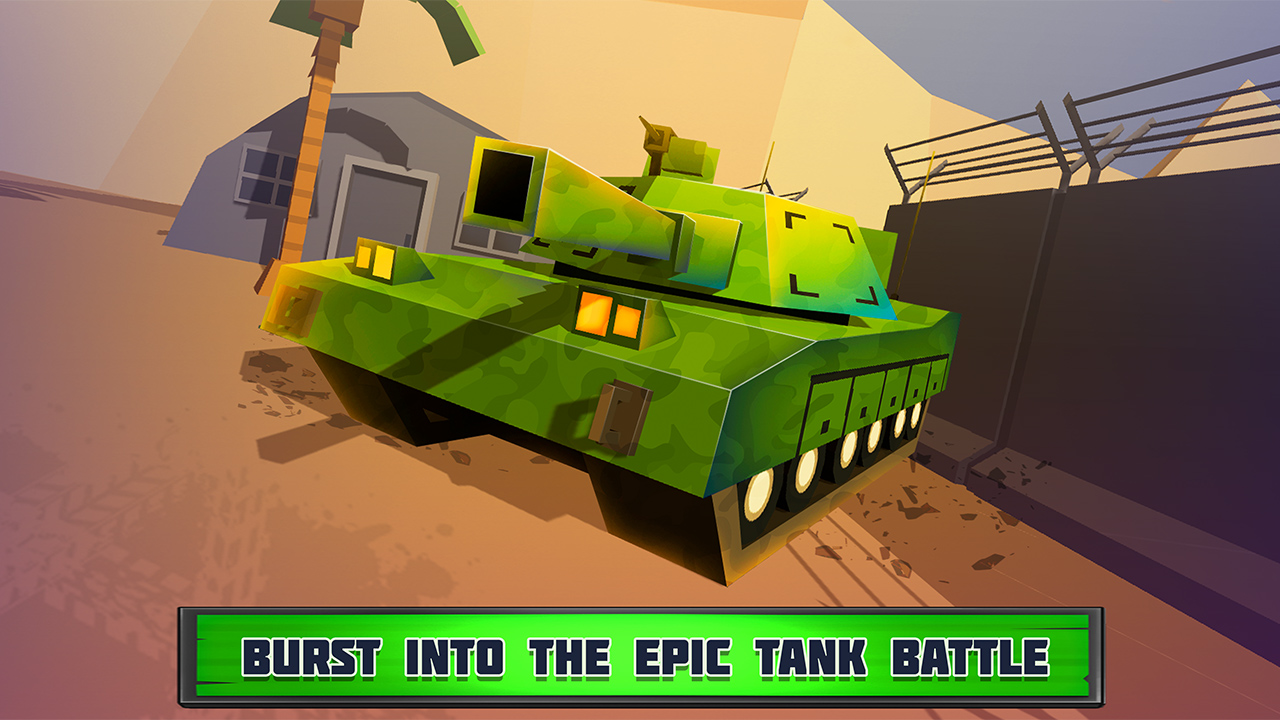 Epic Cube Tank Battlefield War – Fighting Steel Machines Armada - App ...