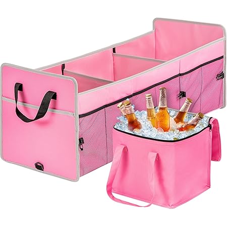 Amazon.com: GPUSFAK Car Trunk Organizer with Individual Cooler Bag - 3 ...