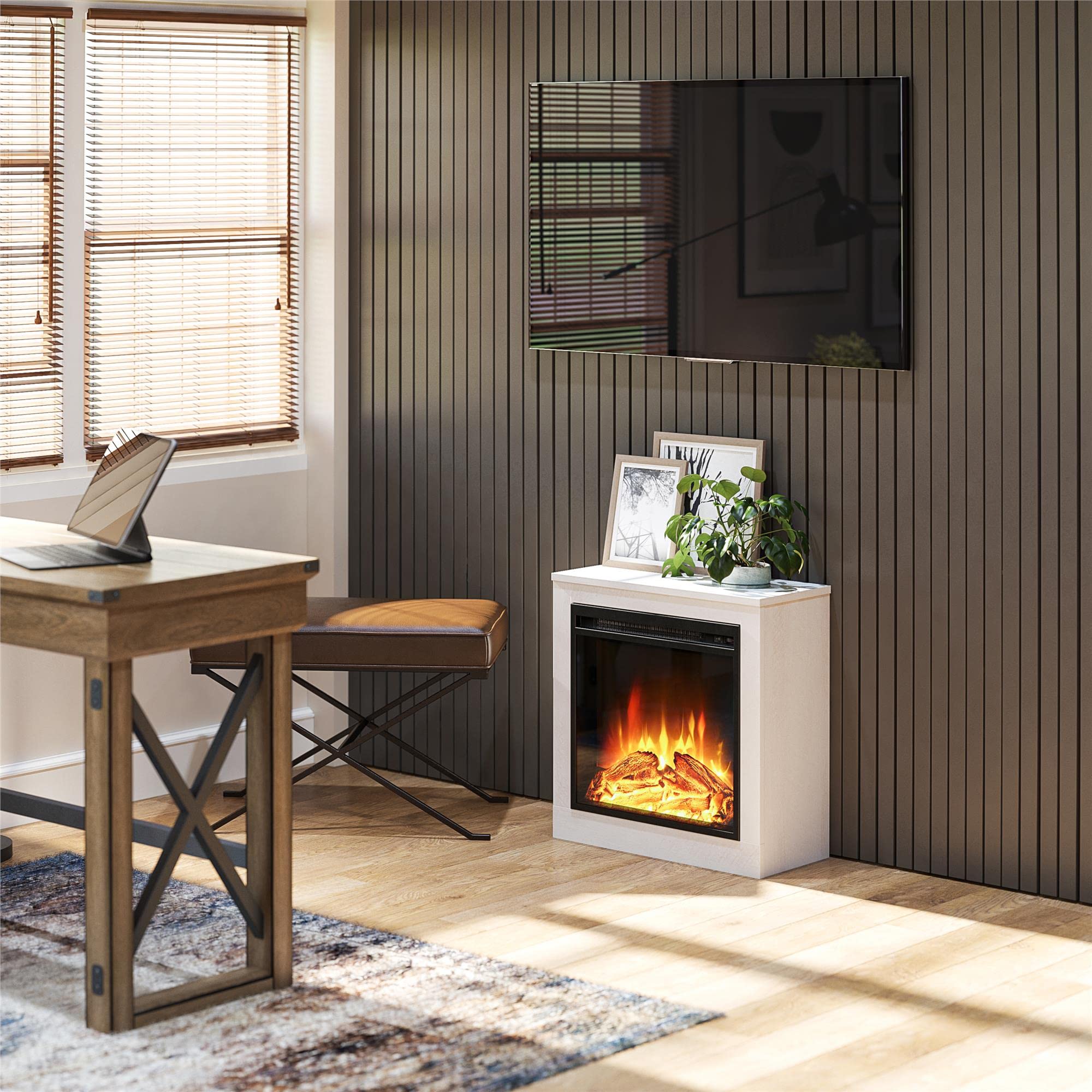 Snapklik.com : Ameriwood Home Fillmore Fireplace Mantel