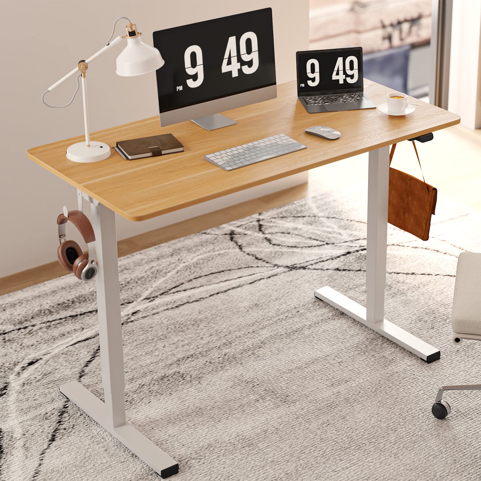 Snapklik.com : FLEXISPOT Adjustable Height Desk 40 X 24 Inches Whole ...