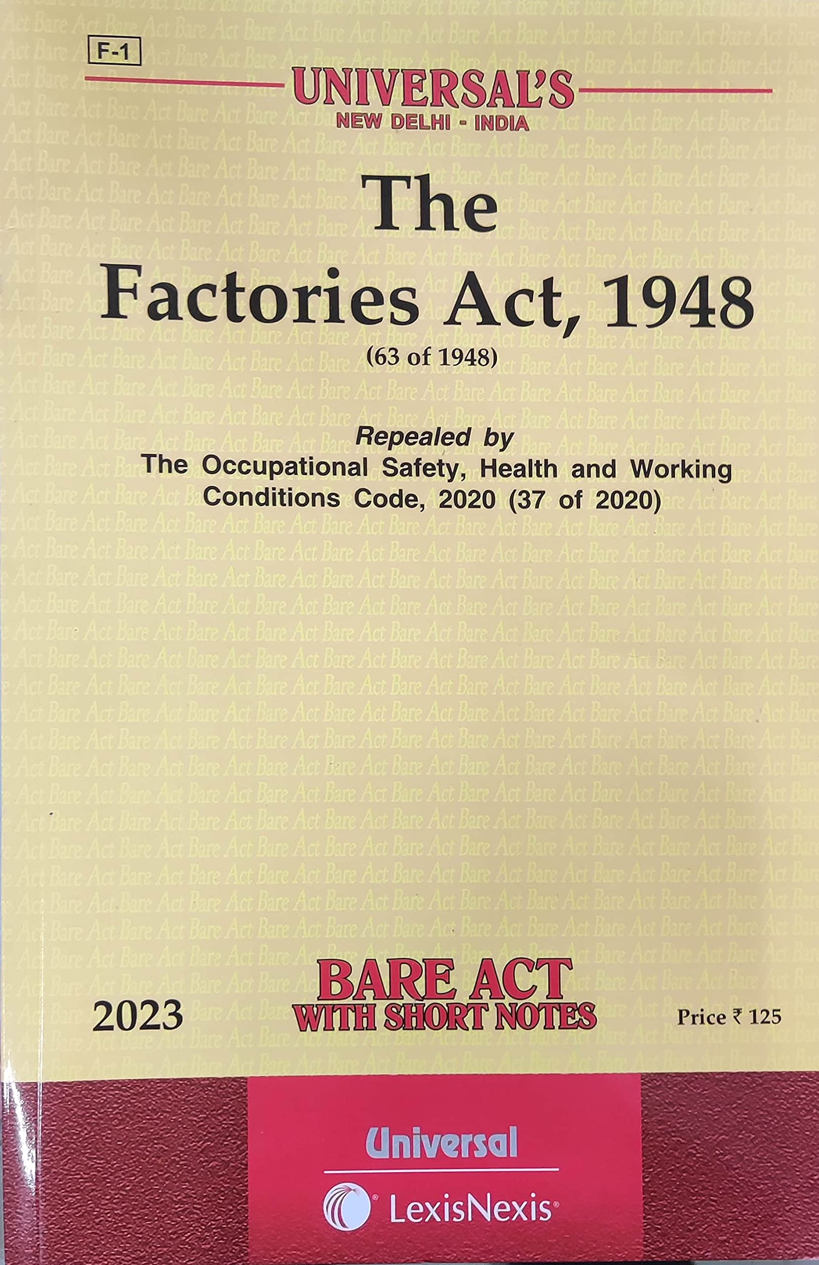 Indian Factory Act 1948 Pdf
