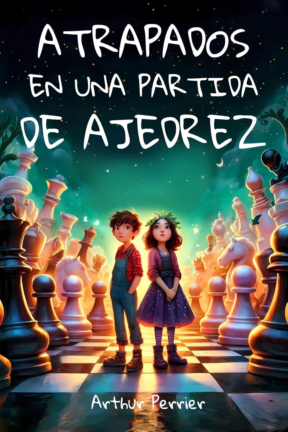 Amazon.com: Atrapados en una partida de ajedrez – Novela para niños a ...
