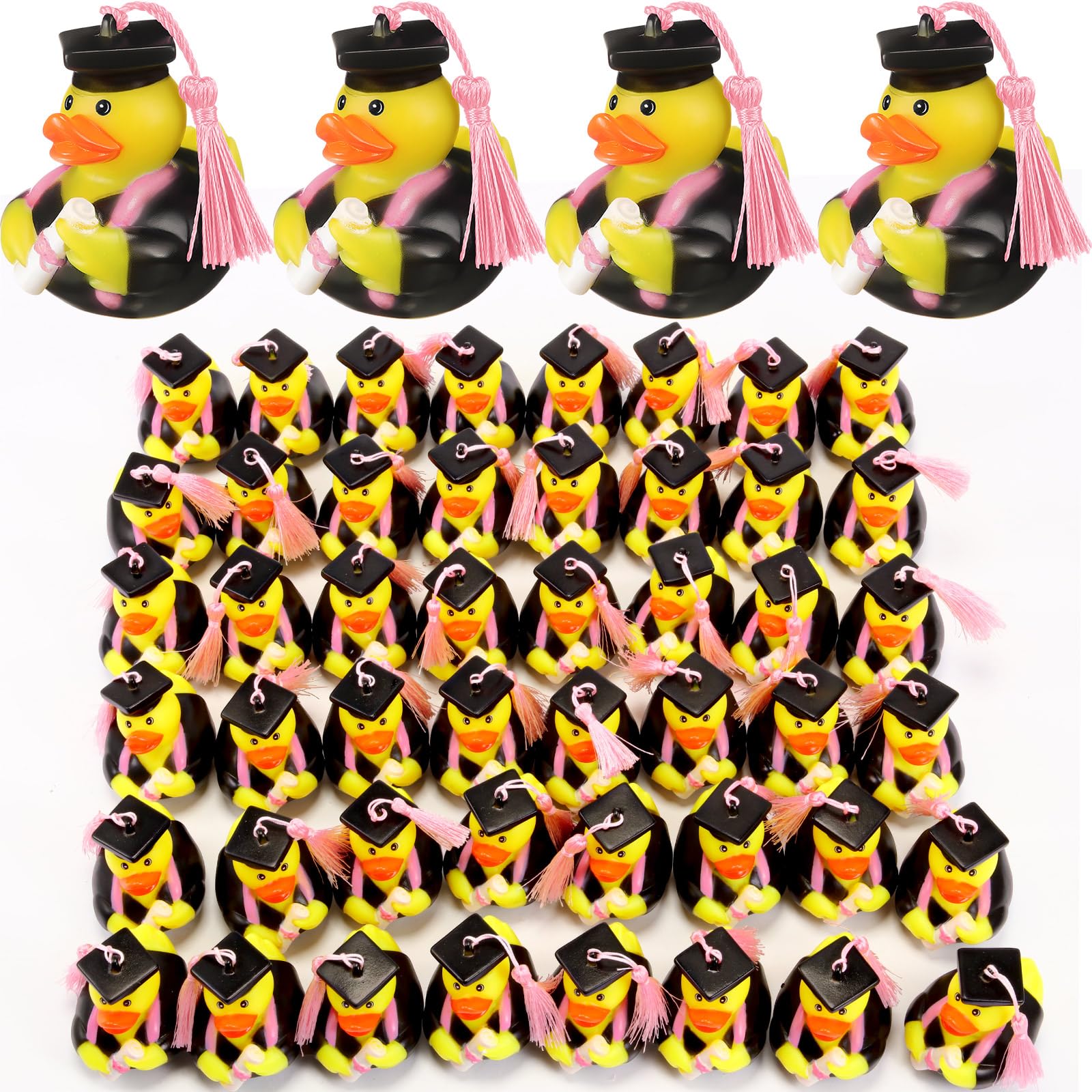 Amazon.com: Lewtemi 12 Pcs Graduation Diploma Rubber Ducks 2024 Grad ...