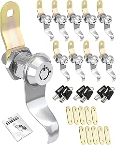 Amazon.com: Naissian RV Locks for Storage Door 5/8 inch, Camper Storage Door Lock Travel Trailer ...