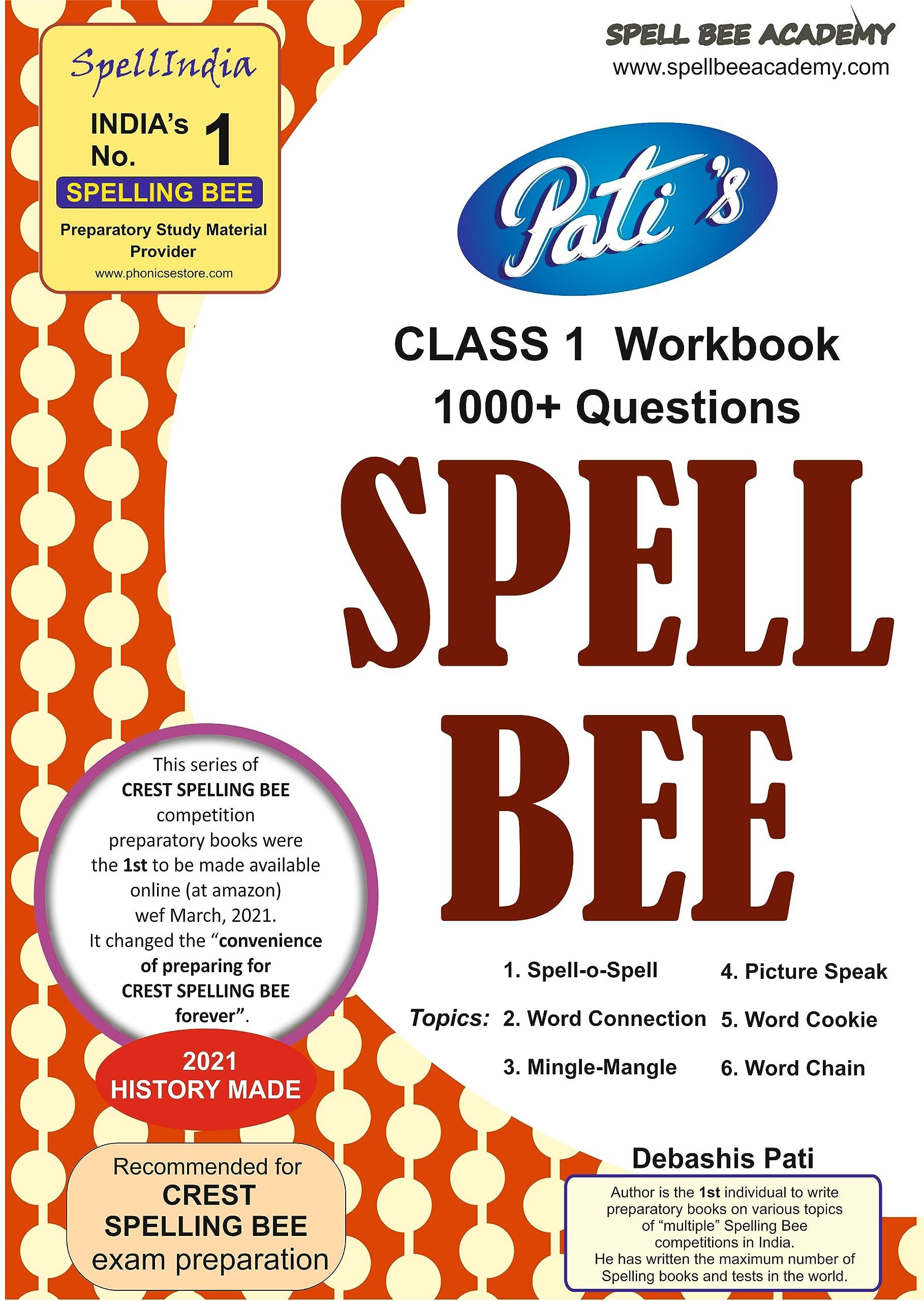 Spelling Bee Practice Workbook Prepare For Crest Spell Bee Class ...