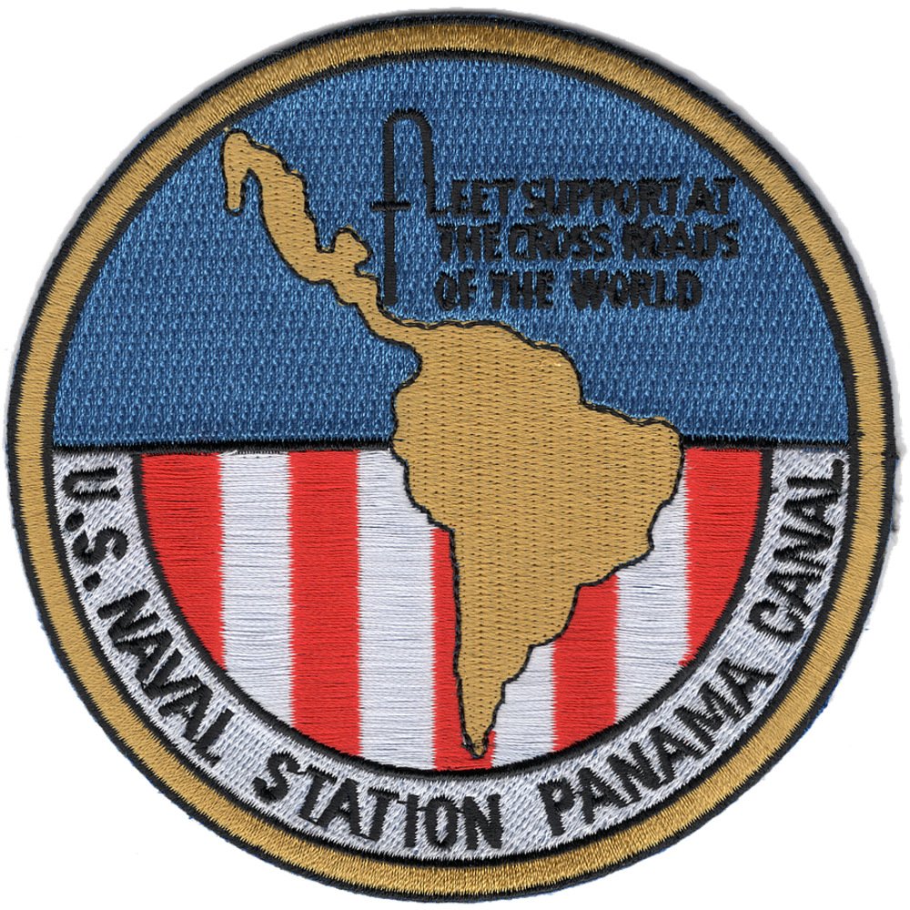 Amazon.com: Naval Station Panama Canal Patch : Clothing, Shoes & Jewelry
