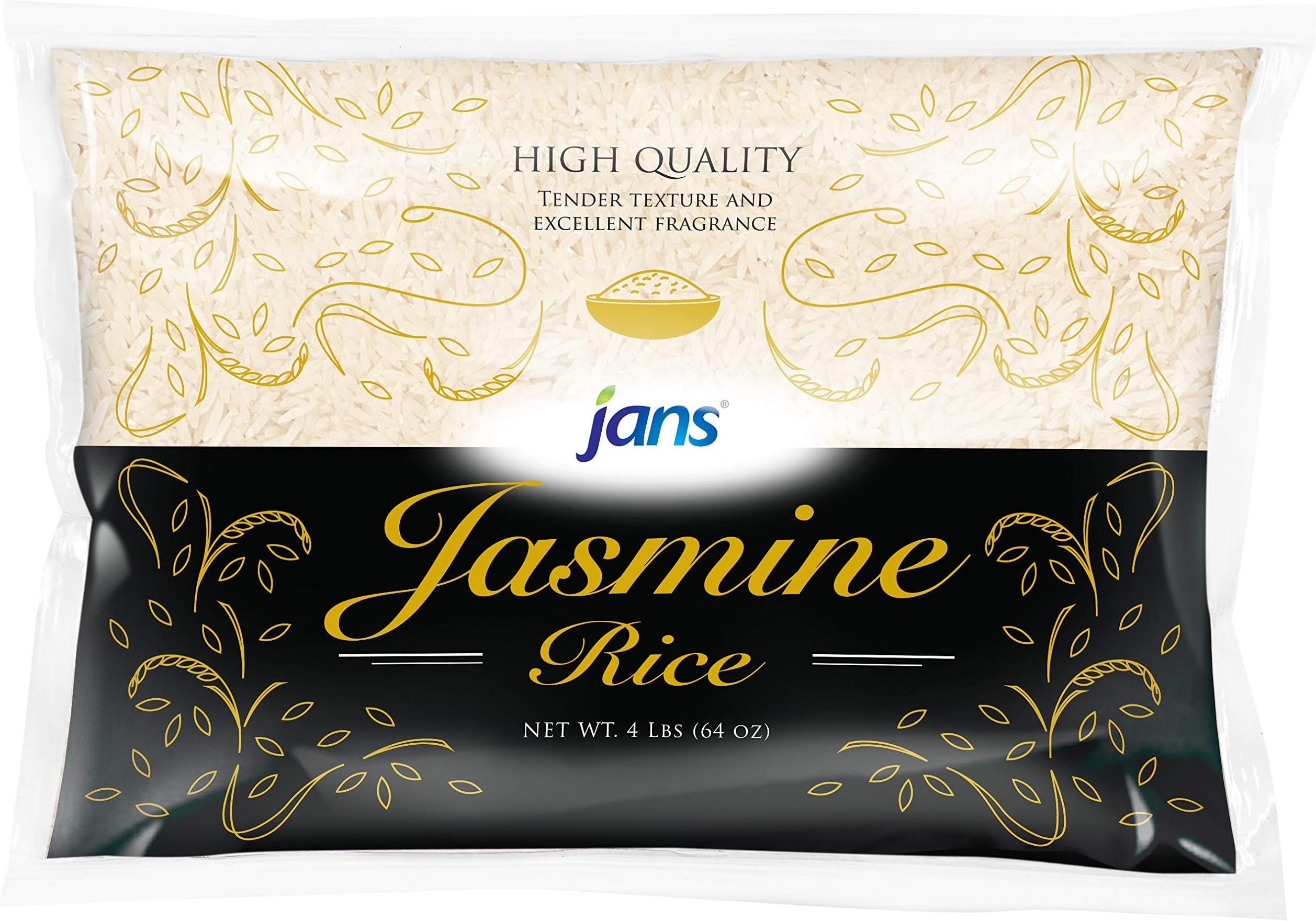 Amazon.com : Jans Jasmine Rice - Tender Texture and Excellent Jasmine ...