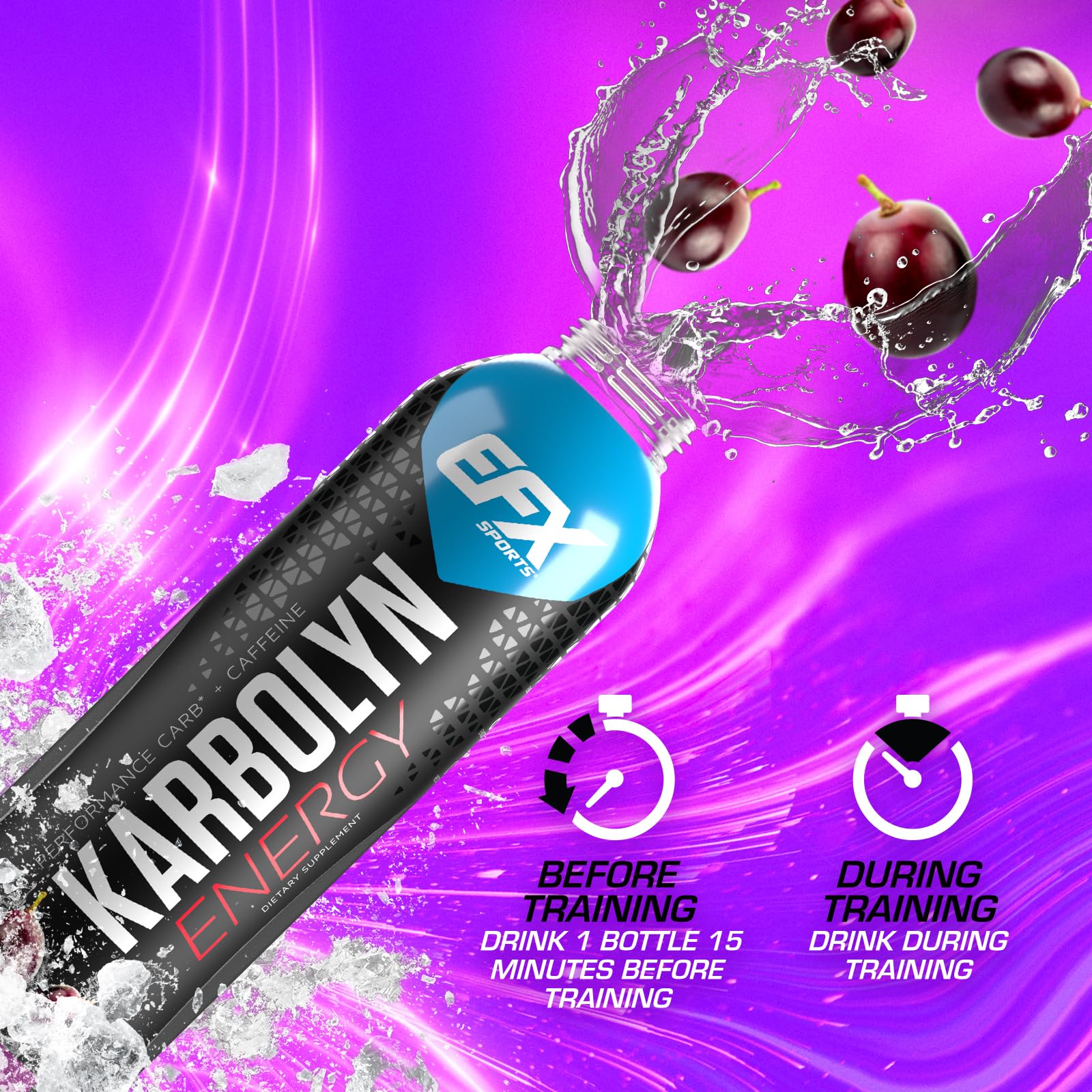 Snapklik.com : EFX Sports Karbolyn Energy Drink Pre, Intra, Post ...