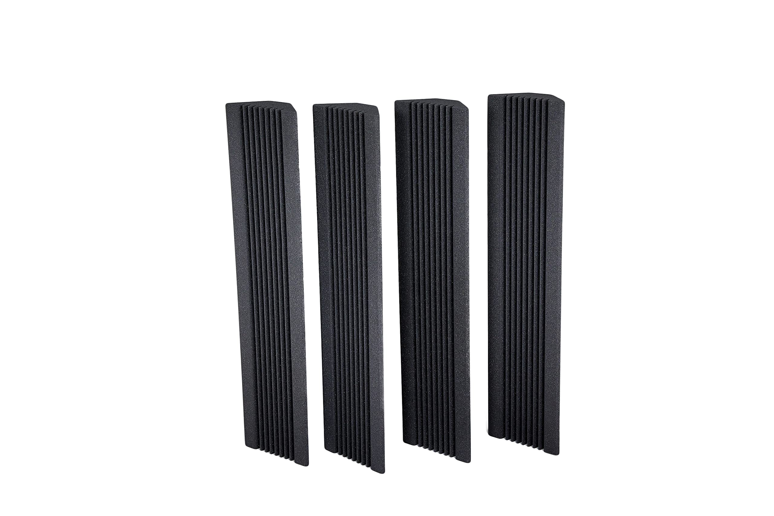 Pro Acoustic Sound Proof Foam Panels – 4-Pack Corner Acoustic Panels ...