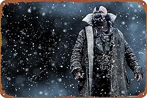 Amazon.com: Bane Movie Poster Vintage Look Tin Metal Sign Wall ...