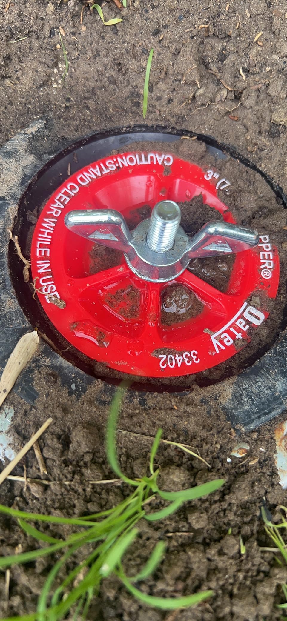 Amazon.com: Oatey 33402 Mechanical Test Plug, 3 in, 5 Psi Back, Plastic ...