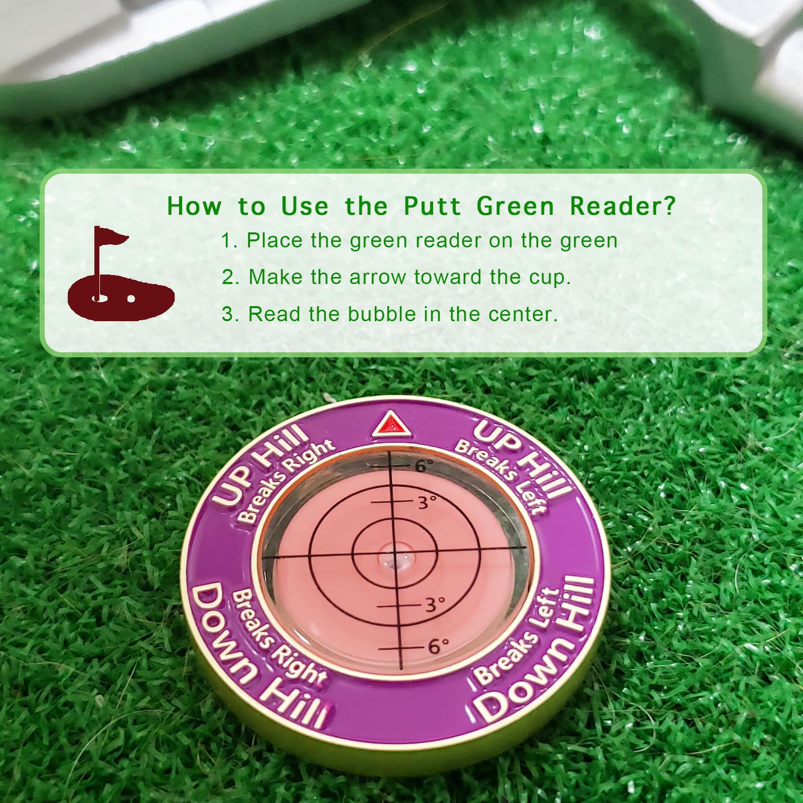 Snapklik.com : Keopuals Golf Green Reader - Putting Green Reading ...