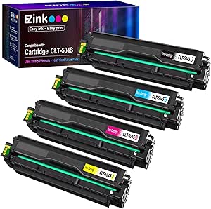 Amazon.com: E-Z Ink (TM) Compatible Toner Cartridge Replacement for Samsung 504 504S CLT-K504S ...