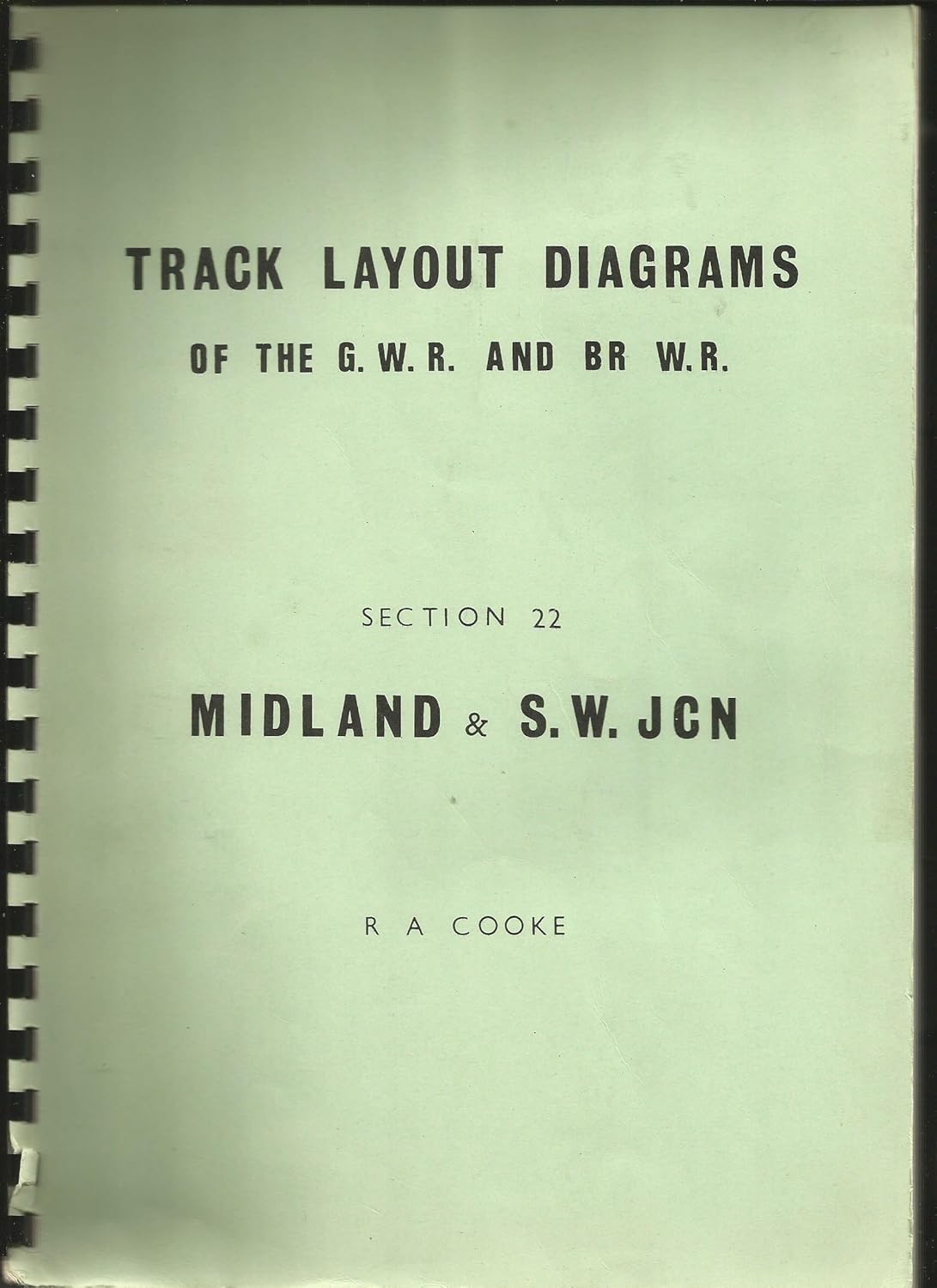 Track Layout Diagrams of the GWR and BR WR Sections 20 to 29: Amazon.co ...