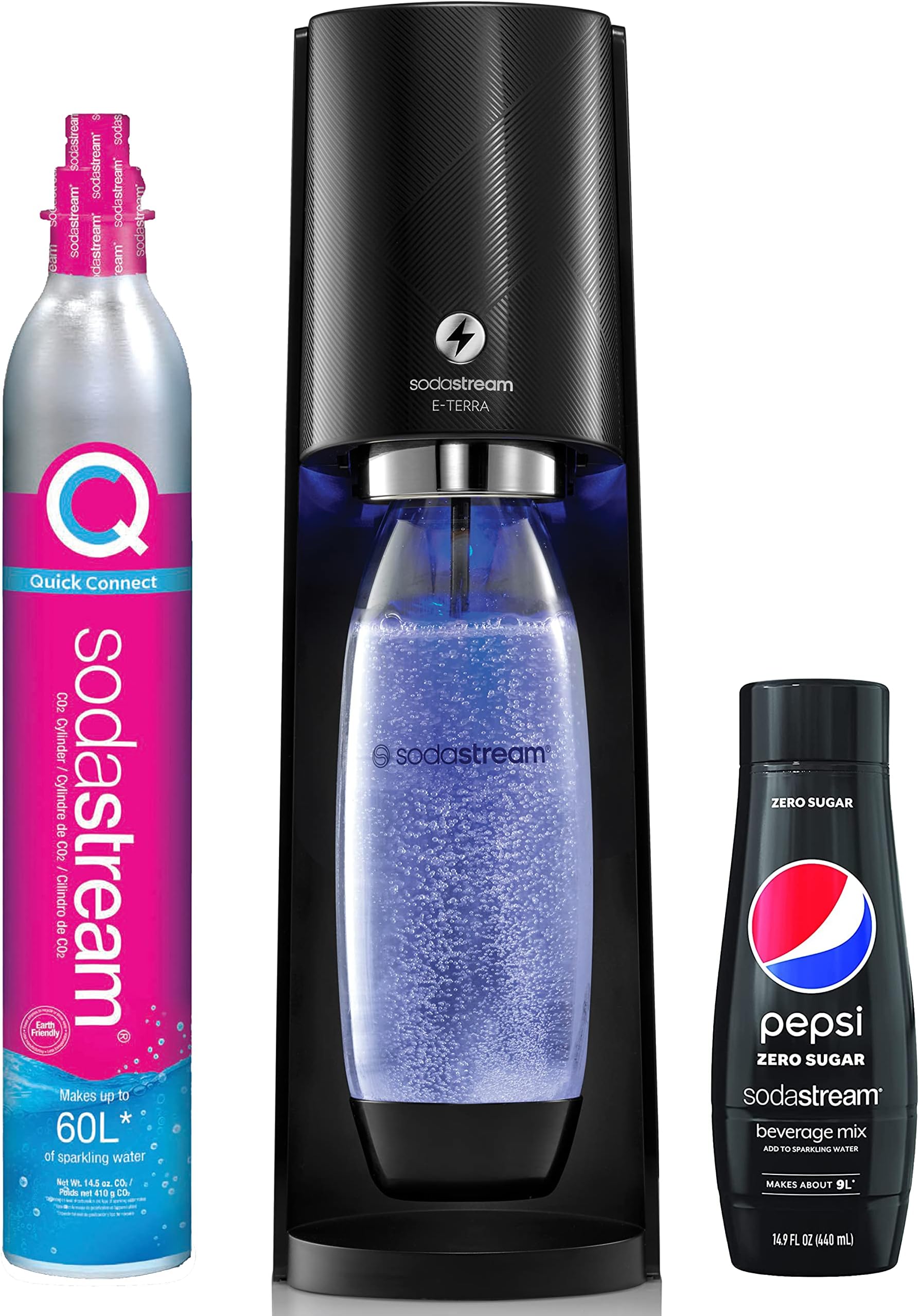 Amazon.com: Sodastream Source Sparkling Water Maker Starter Kit with 60 ...