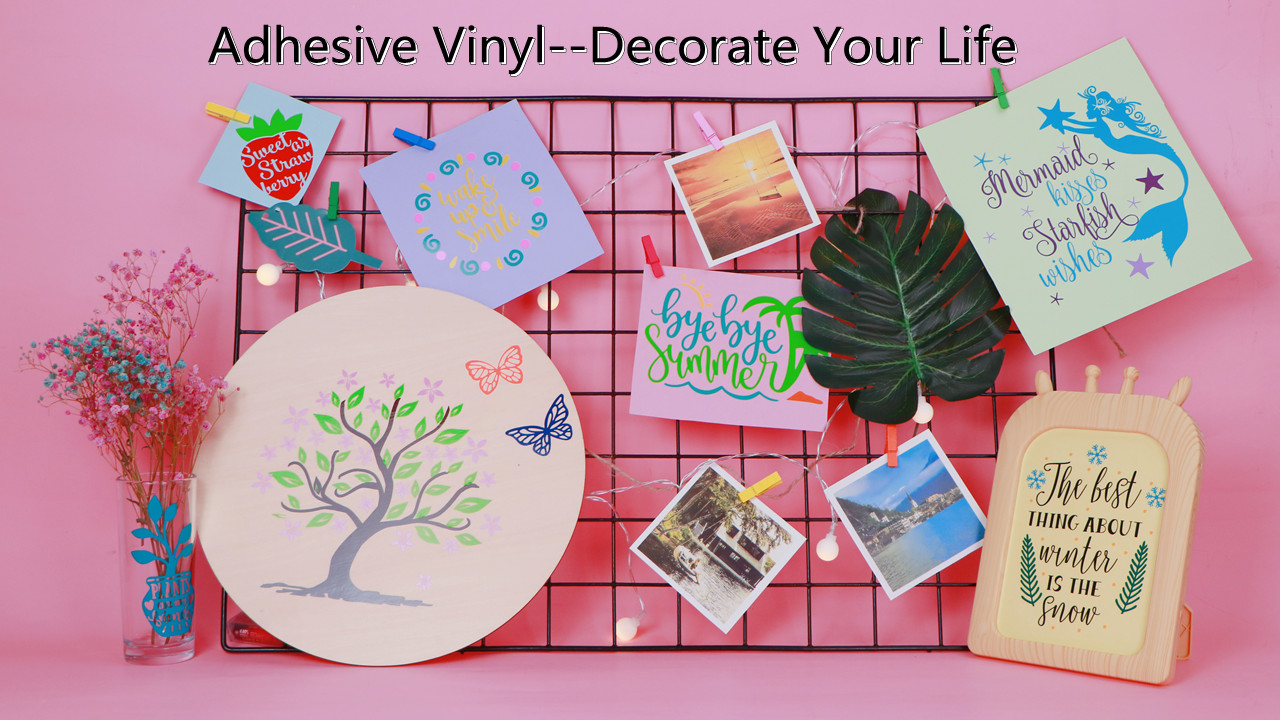 Watch Colorful Adhesive Vinyl - Decorate Your Life on Amazon Live