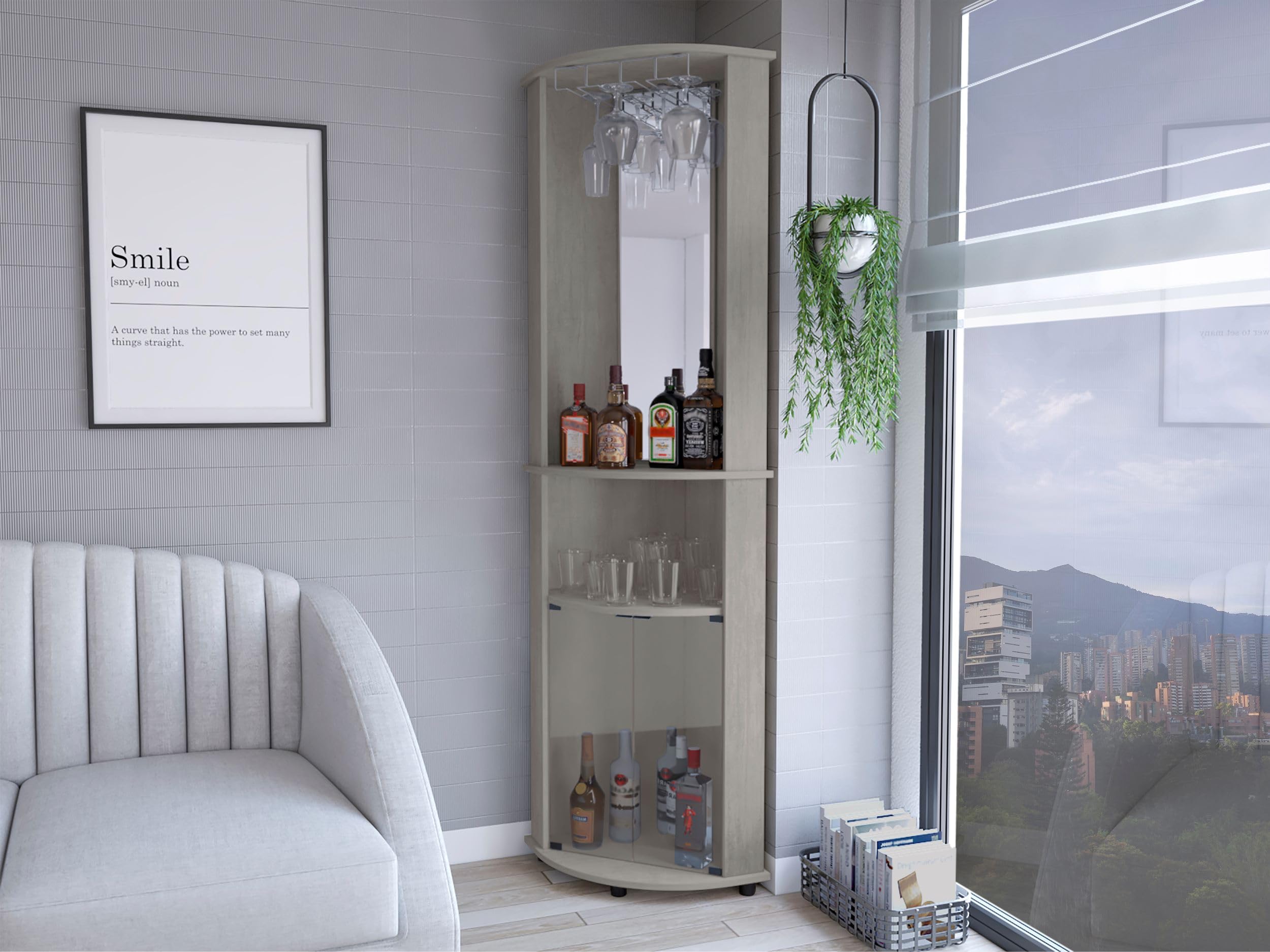 Curved Corner Bar