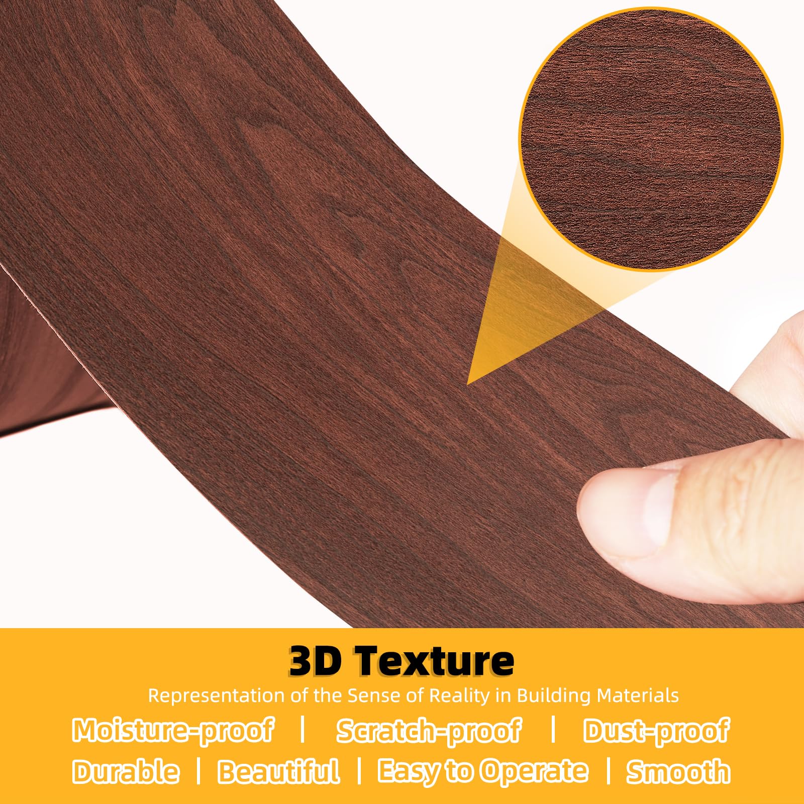 Snapklik.com : Wood Grain Repair Tape, 2.4 Inch X 250ft Self Adhesive ...
