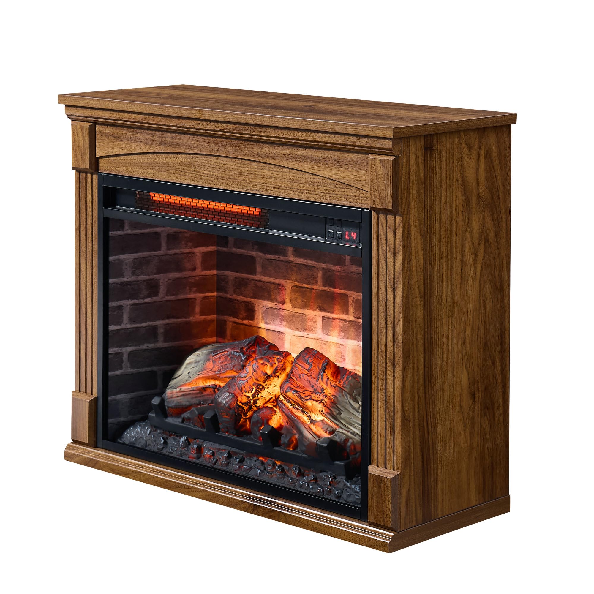 Amazon.com: SOFTSEA 28" Electric Fireplace Heater Mantel with Removable ...