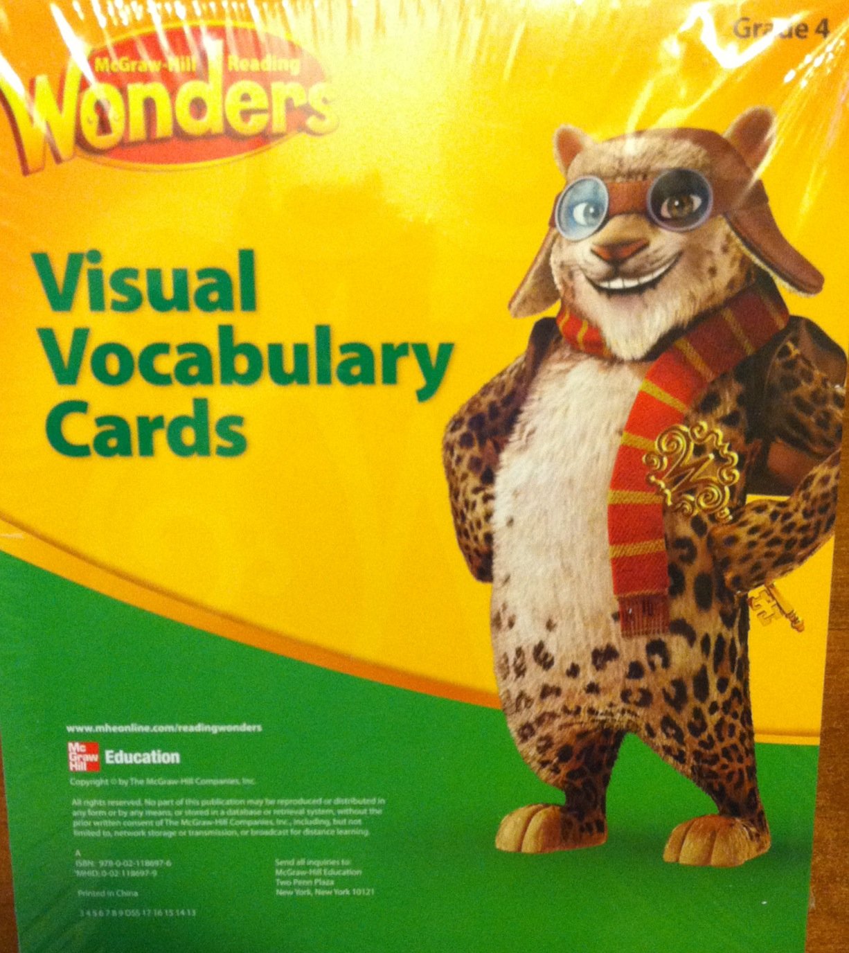 Reading Wonders, Grade 4, Visual Vocabulary Cards (ELEMENTARY CORE ...