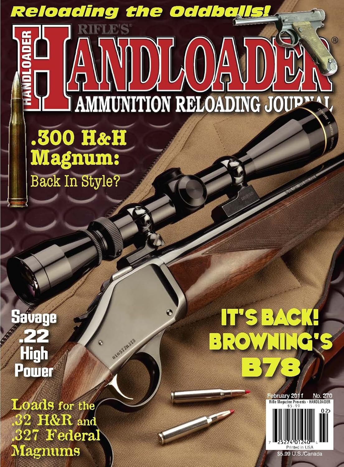 Handloader Magazine - February 2011 - Issue Number 270: Dave Scovill ...